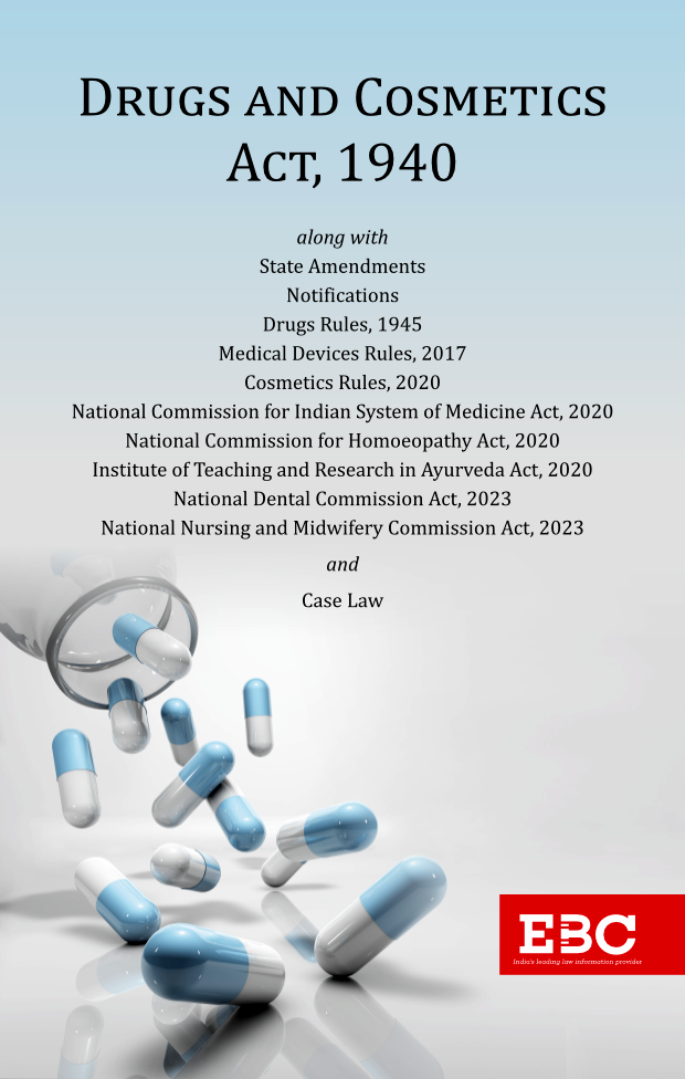 Drugs and Cosmetics Act, 1940 with Cosmetics Rules, 2020 (Bare Act)
